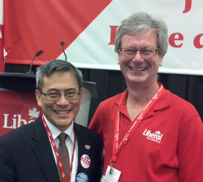 Tom Manley at the Federal Liberal Biennial Policy Convention in ...